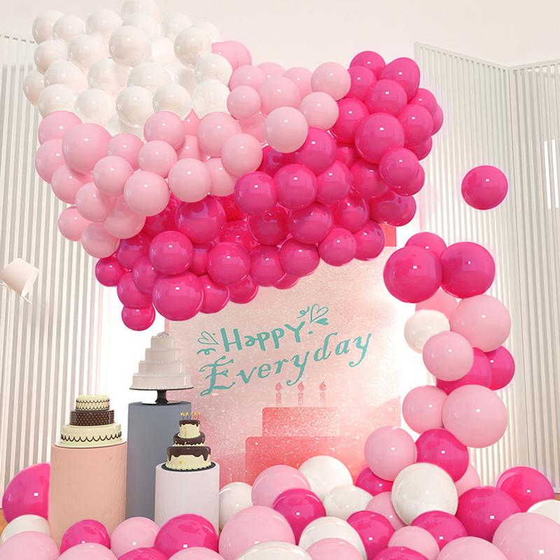 Macaron Pastel Balloons set 100pcs Assorted Colors Latex Balloon ...