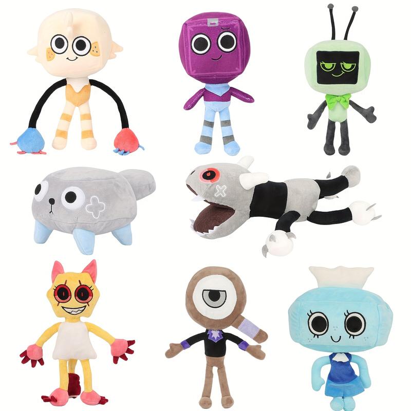 8 Types Dandy's World Plush Toys Goob Boxten Vee Pebble Tish - TikTok Shop