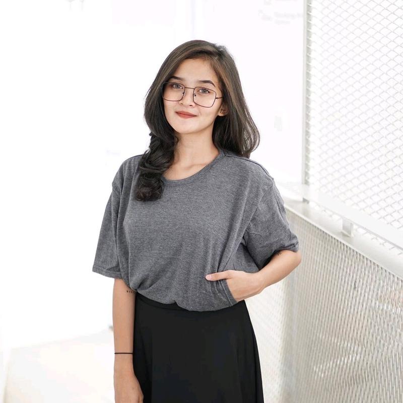 Kaos Polos Menyusui Lengan Pendek Size M - XL Bukaan Kiri Kanan - Shop ...