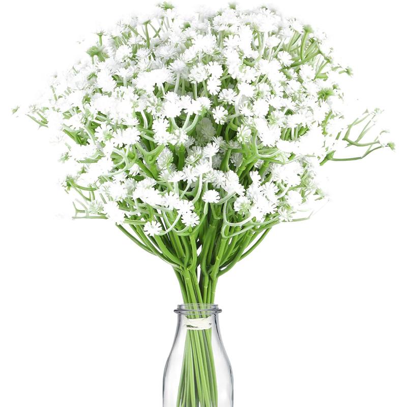 Bunga Gypsophila Plastik Tiruan, Pasu Hiasan Rumah, Sesuai untuk ...