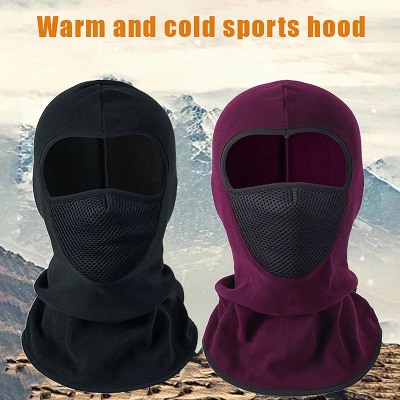 Thermal Winter Cycling Full Face Mask Warm Outdoor Sports Motorcycle ...