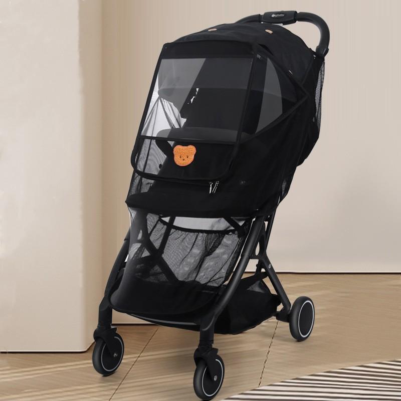 Summer Mosquito Net Baby Stroller Full-Cover Mosquito Cover Insect ...
