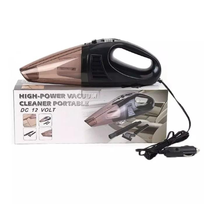 Car Vacuum Cleaner Portable 12V Handheld Vakum Wet and Dry Filter ...