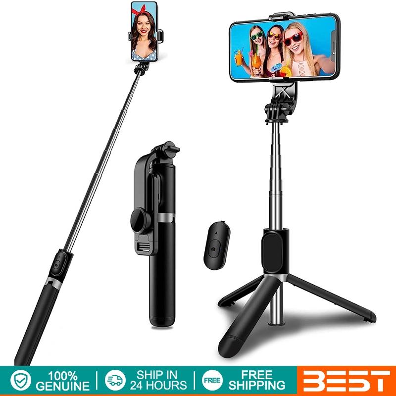 ORAINA --Phone Selfie Stick Bluetooth with light Portable Remote ...