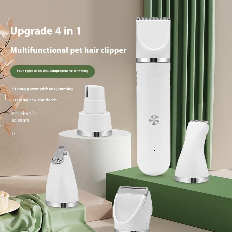 4 in 1 Pet Hair Trimmer Nail Grinder Grooming, Pet Hair Trimmer,Pet ...
