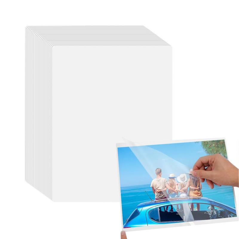 Xunyanb Washable Laminating Sheets 100pcs Universal Thermal Laminating ...