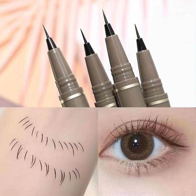 Bobeini Very Fine Eyeliner 0.005mm makeup set lash cluster - TikTok ...