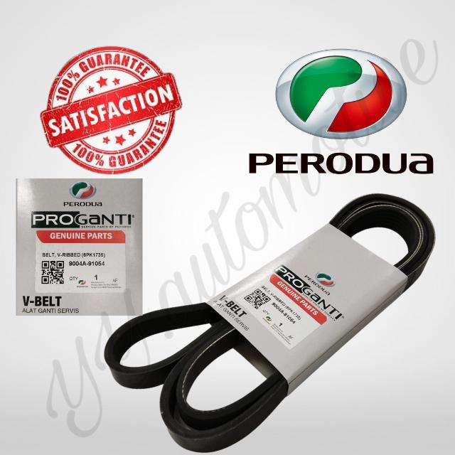 9004A-91054 ORI PERODUA FAN BELT FOR ALZA 1.5 (2007~2020) 6PK1735 ...