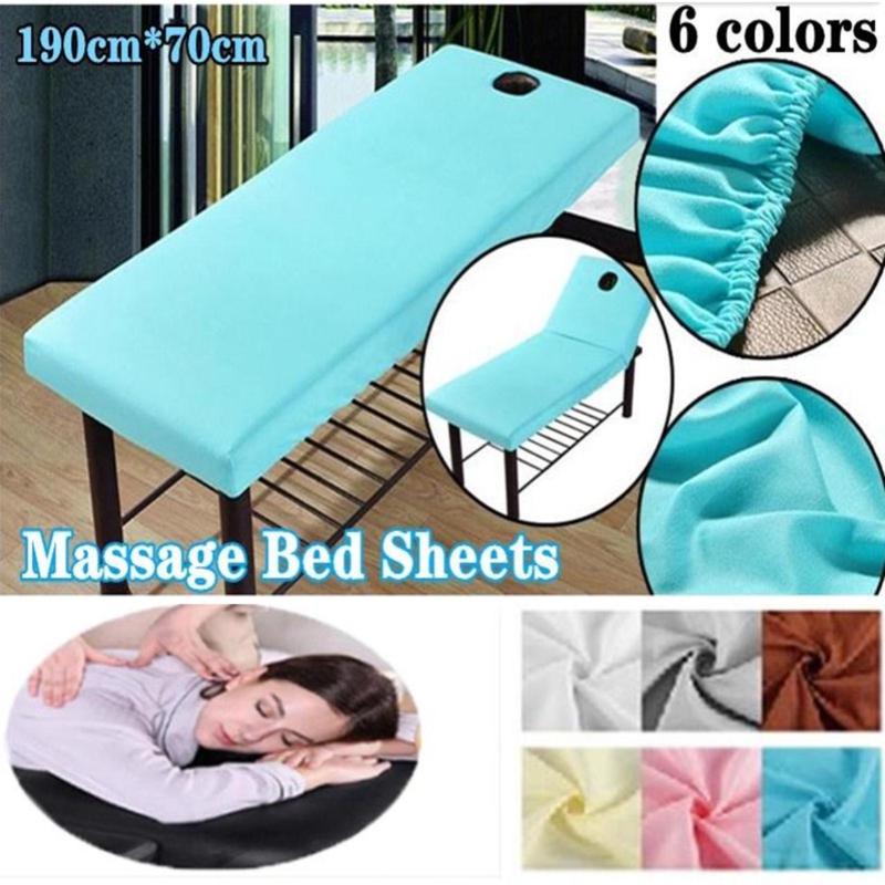 (COD)Salon Beauty Massage Sheet Body SPA Soft Fabric BedShee - TikTok ...