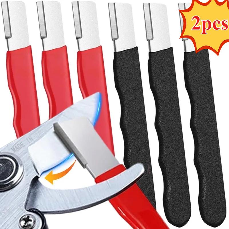 2pcs Metal Knife Sharpener Professional Handheld Grindstone Knife ...