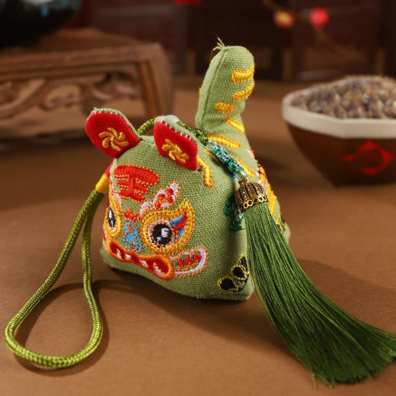 Easy to Use Ancient Five Tiger Sachet Safety Embroidery Craf - TikTok ...