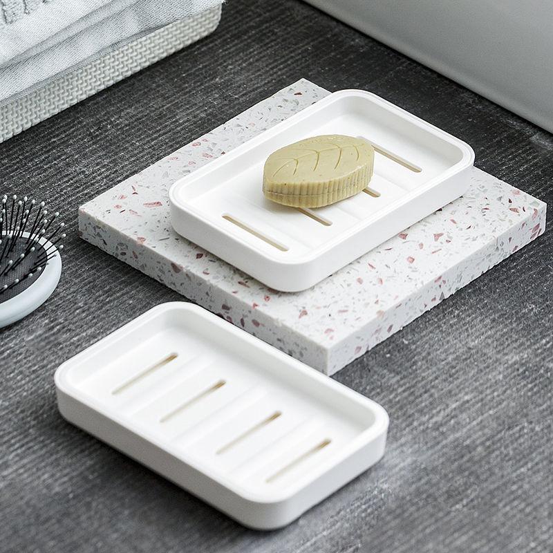 Soap Rack Soap Dish Case Bathroom Basin Draining Soap Tray Soap ...