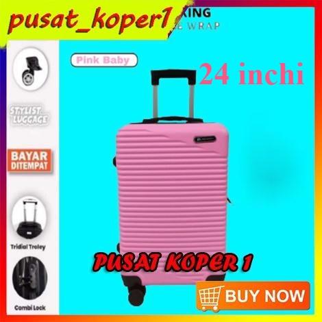 Tas Travel Polo Koper Wanita Bagasi Size 24 Inchi koper wanita - Shop ...