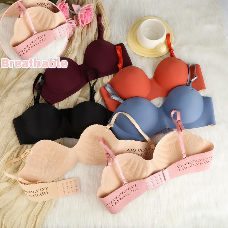 Push Up Bra For Girls Wireless Thin Cup Small Chest Development ...