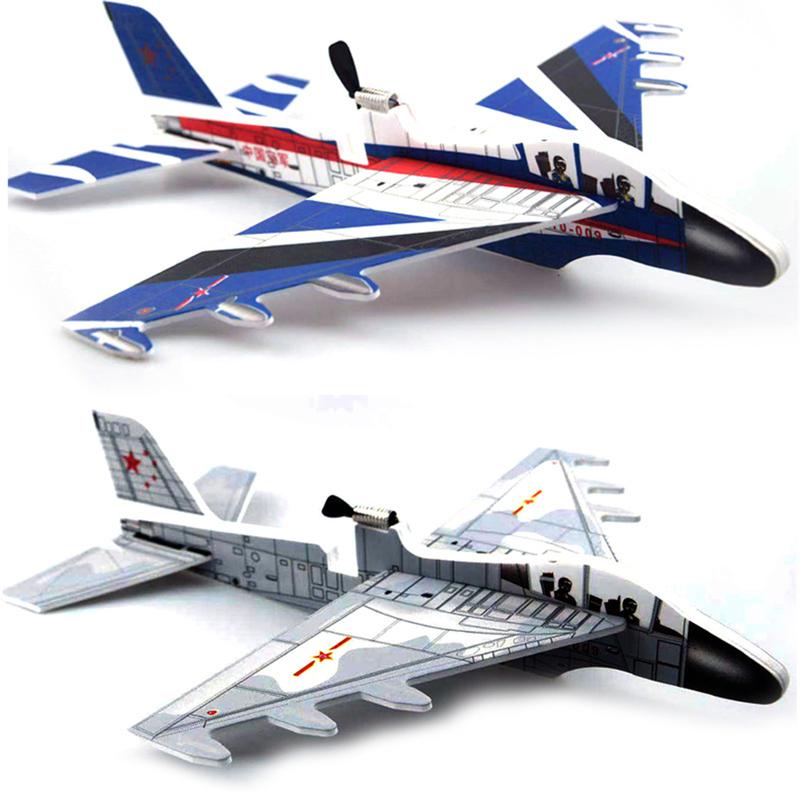 Realistic Plane Model Jet Easy Assembly STEM Toy craft Kids Party ...