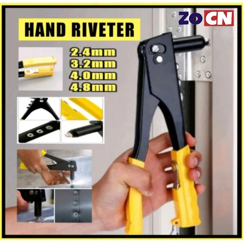 【Free Shipping】High Quality Alloy Steel Heavy Duty Hand Riveter ...