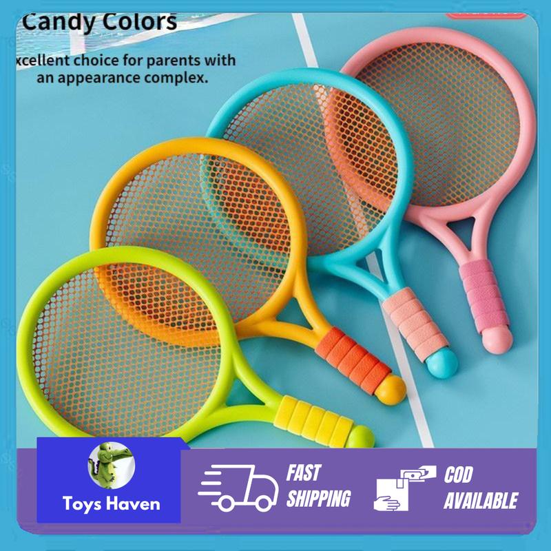 Badminton Tennis Rackets Balls Set Children Kids Outdoor Parent-Child ...