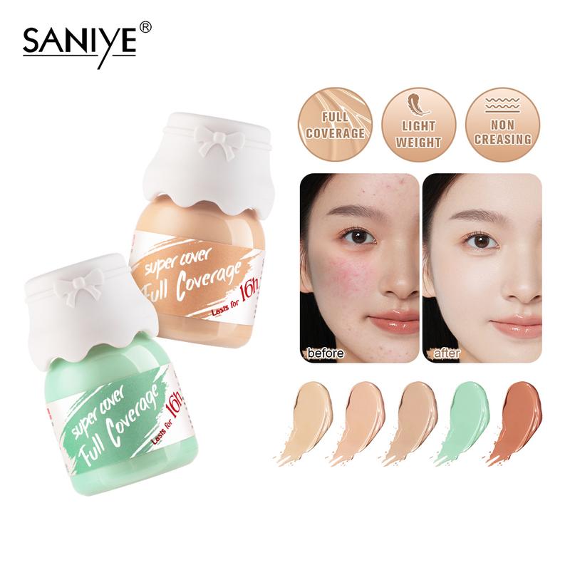 SANIYE [BPOM] Full Cover Concealer Tahan Lama Color Correcto - Shop ...