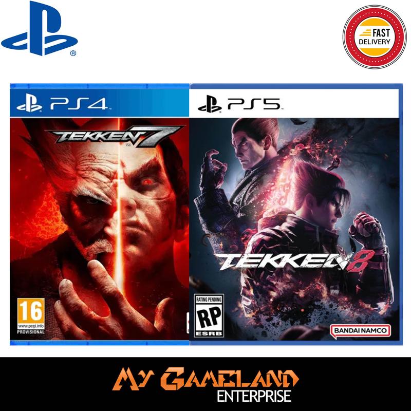 Tekken 8 / Tekken 7, Permainan PS4 dan PS5, Edisi Bahasa Inggeris ...