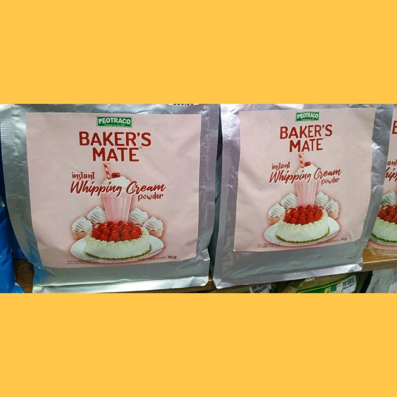 PEOTRACO BAKER'S MATE INSTANT WHIPPING CREAM POWDER 1KG. - TikTok Shop ...