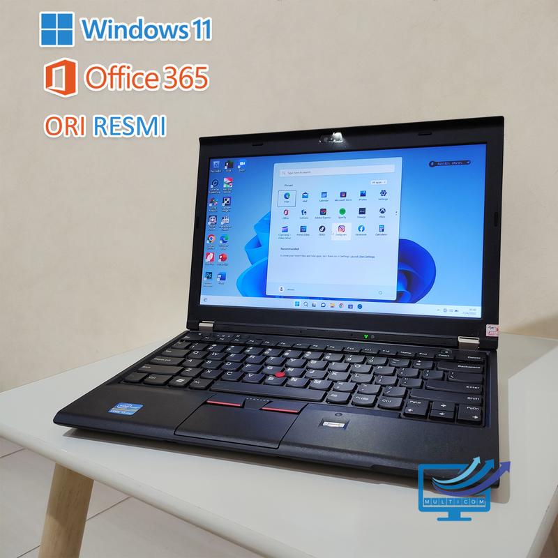 Laptop X230 Core i5 Gen 3th Ram 16GB SSD 512GB OS WIN 11 ORI - Shop ...