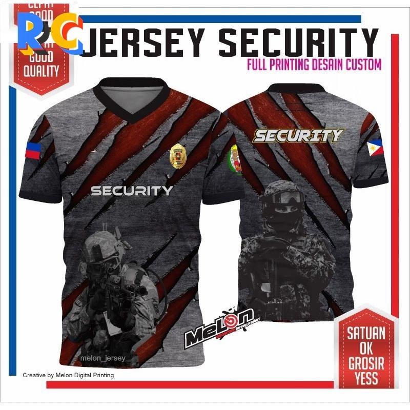 RC-SECURITY TSHIRT FULL SUBLIMATION (Customizable) Free Custom - TikTok ...