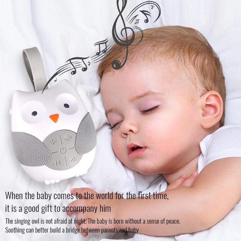 Baby Bedside Sleep Helper Owl Music Player Lullaby Sleep Sound - TikTok ...