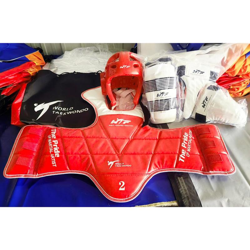 Taekwondo Training Equipment Protective Gear Set Taekwondo Sparring ...