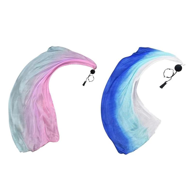 Belly Dance Streamer Poi Throw Ball Set Portable Props for Festivals ...