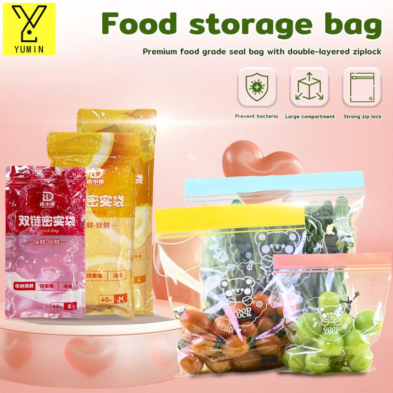 Telus Zip Lock makanan beg penyimpanan Zip beg diri pengedap - TikTok ...