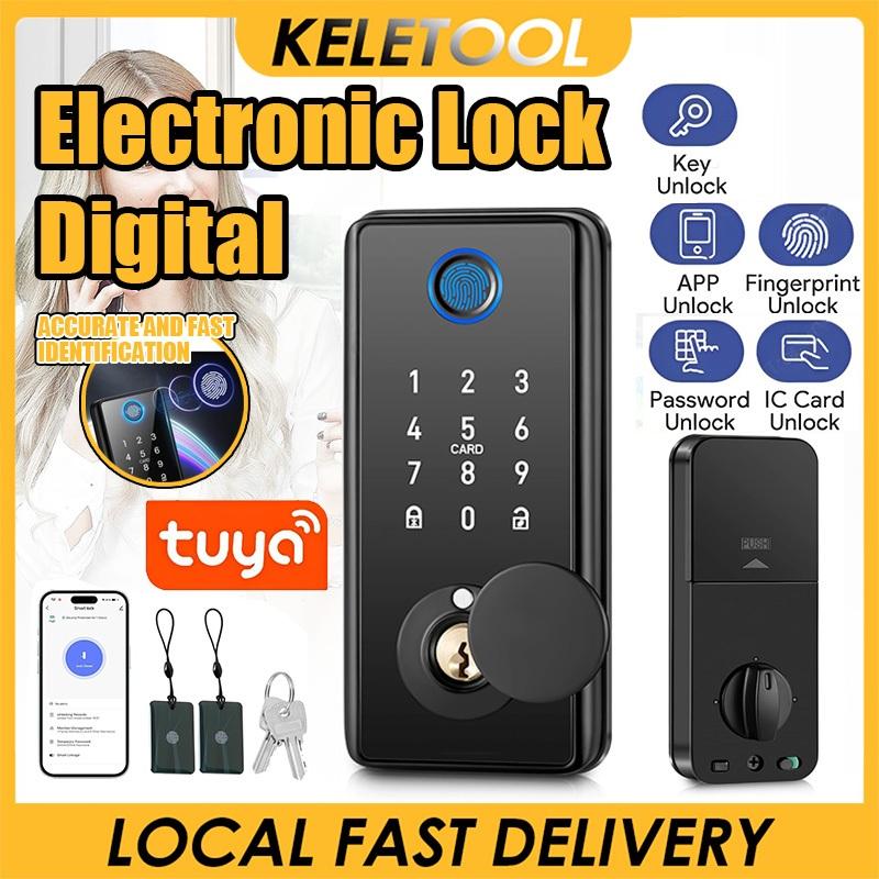 Tuya Door Lock Digital Electronic Lock with Code Passcode Smart ...