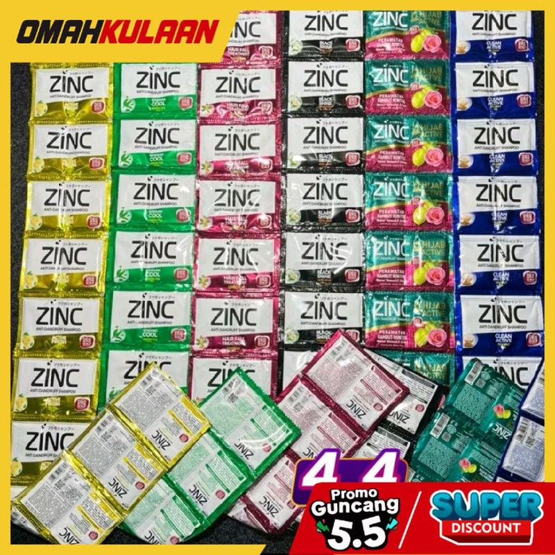 ( 144 PCS ) SAMPO ZINC ANTI KETOMBE KEMASAN SACHET DAPAT 72 SACHET ...