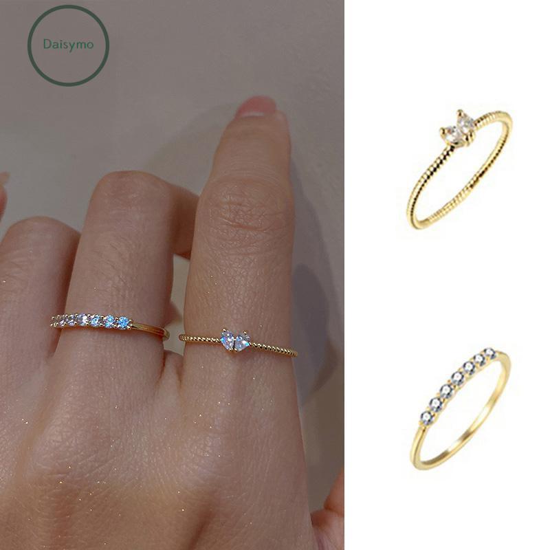 【SBY】Lovely Ring Light Small Exquisite Love Index Finger Ring - TikTok ...