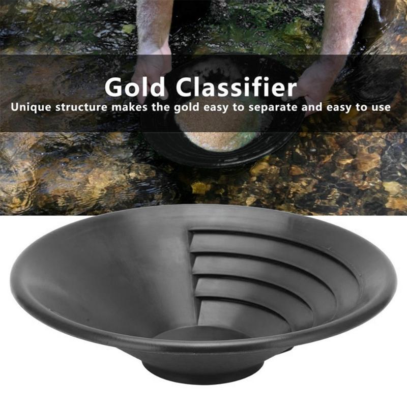 Thickened Gold Panning Pan Tool Hand-Cranked Gold Mine Sand Gold ...