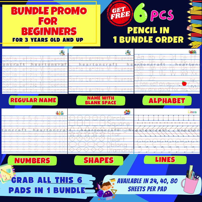 Tracing Pad for Kids - BUNDLE PROMO - Tracing Pad - TikTok Shop Philippines