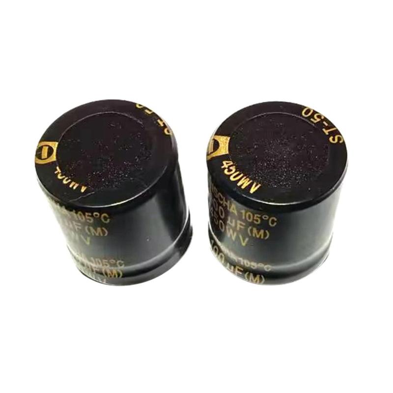2Pcs Electrolytic Capacitors 450V 100uf for DIY Projects Repair ...