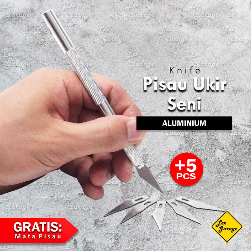 Pisau Cutter Pen Ukir Set Kayu Buah Sayur Seni Crafting Art Knife ...