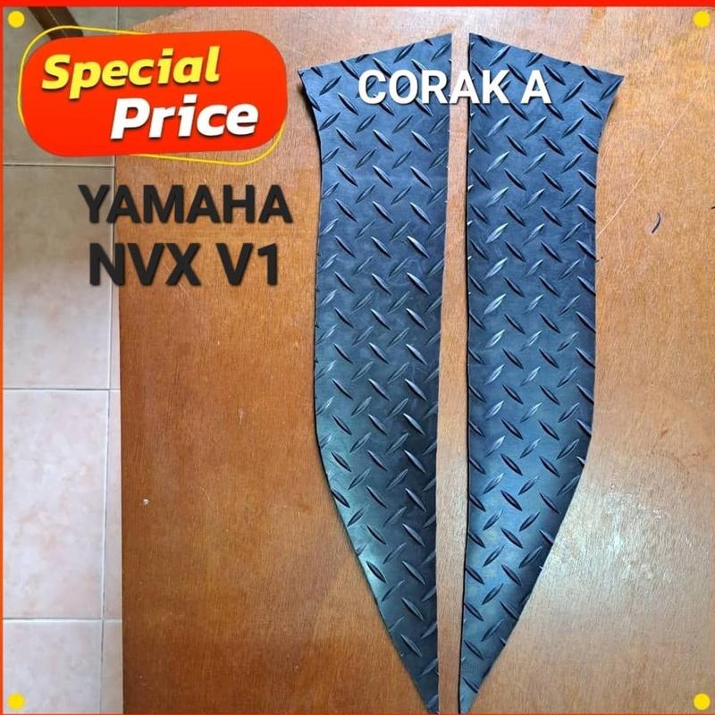 YAMAHA NVX V1 RUBBER@GETAH KARPET PEMIJAK KAKI (3 PILIHAN CORAK ...