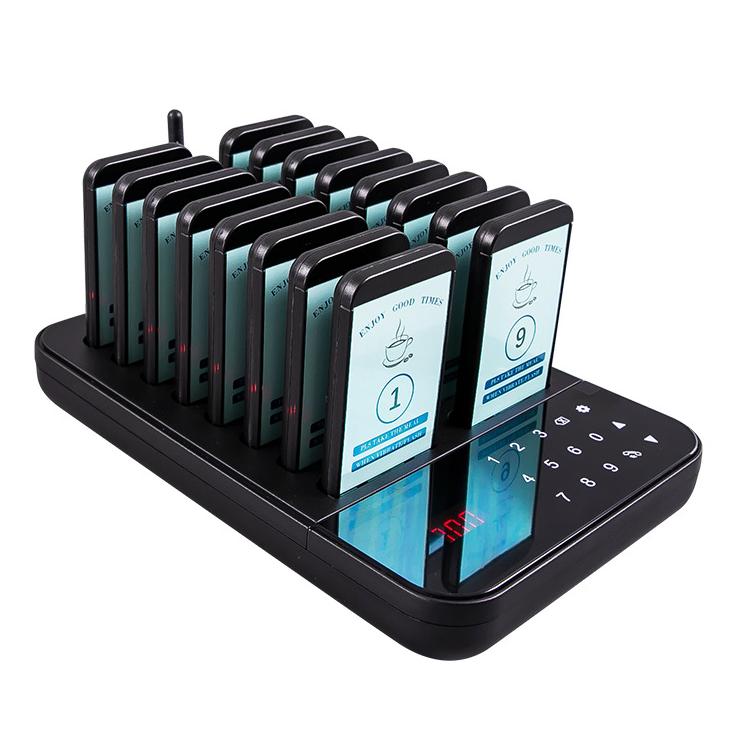 Retekess Restaurant Pager Calling System with 16 Pager Receivers ...