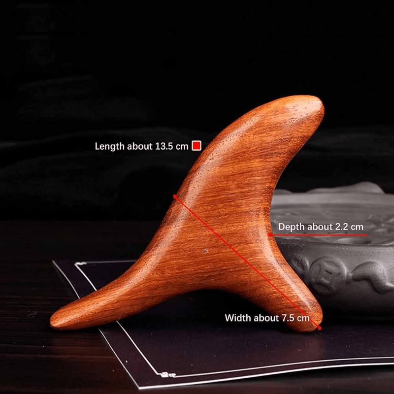 Alat Gua Sha, Bahan Kayu, Urut Titik Pencetus, Alat Profesional untuk ...