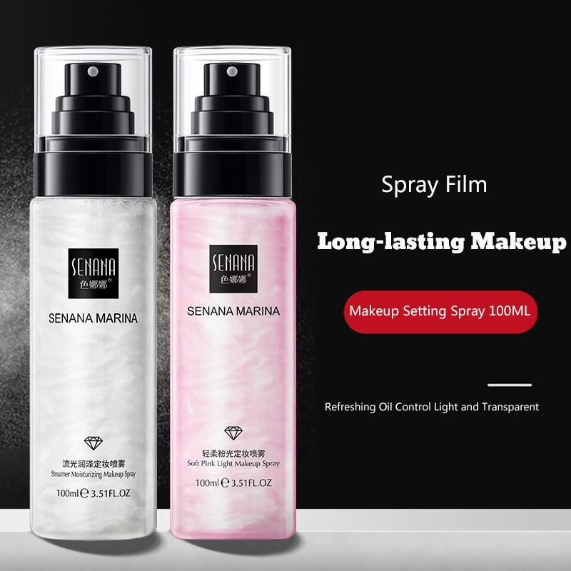 100ML Makeup Fixer Setting Spray Long Lasting Finish Face Moisturizing ...