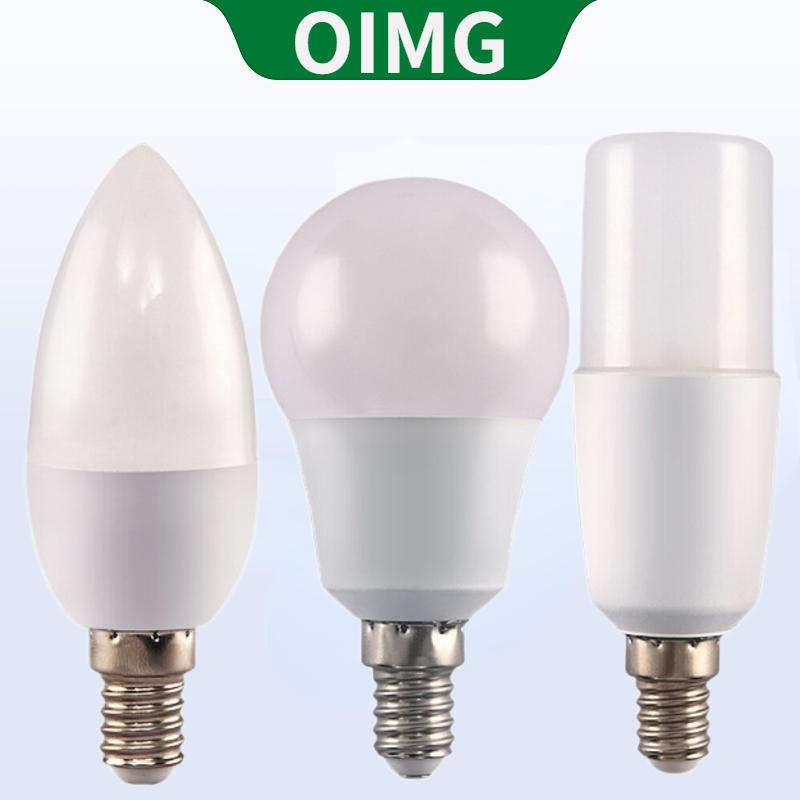 OIMG E14 LED Bulb Small Screw Mouth 3W/5W/7W/9W Pointed/tail/round ...
