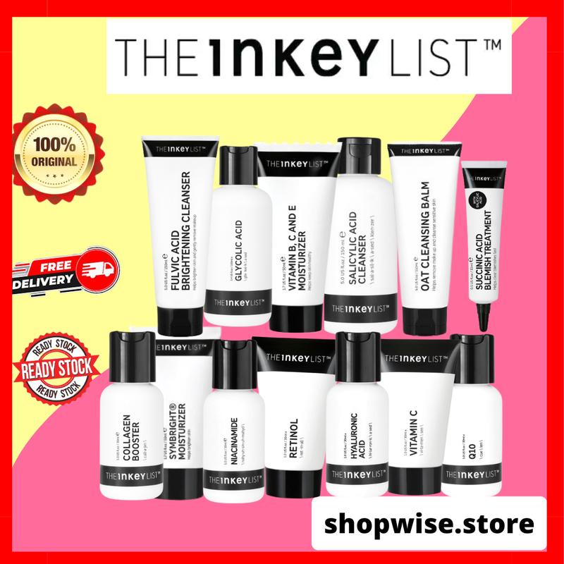 [Ready Stock] The Inkey List Retinol /Hyaluronic acid/ Niacinamide/Q10 ...