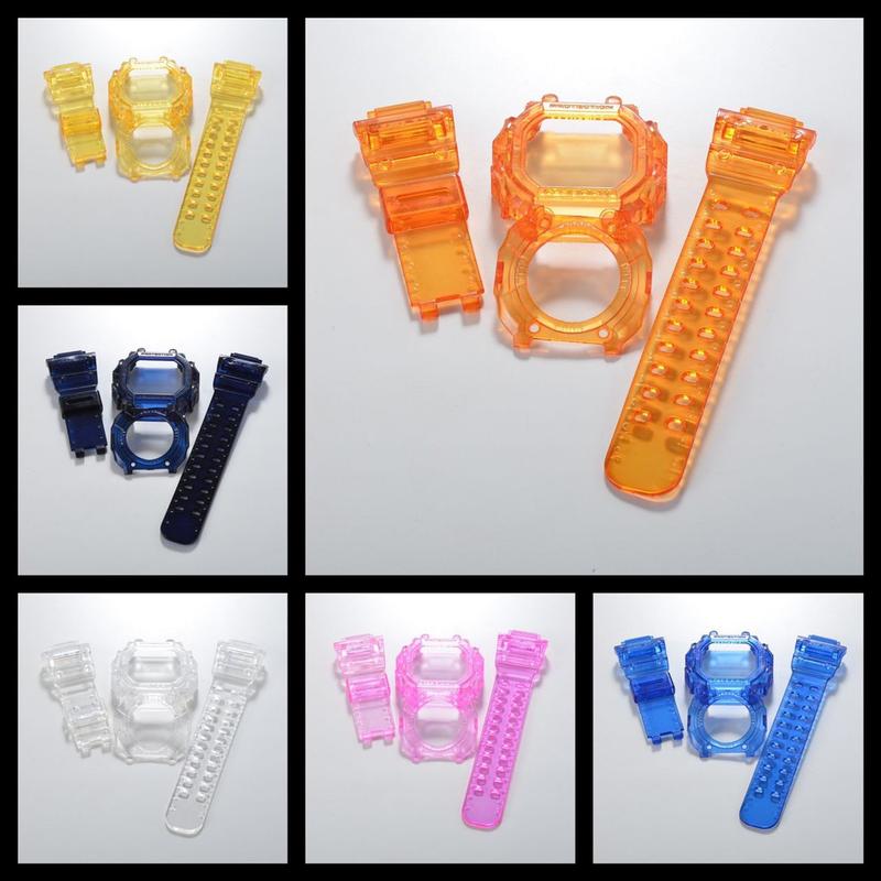 GX56 MULTI COLOR CRYSTAL CLEAR BAND AND BEZEL BNB - TikTok Shop Malaysia