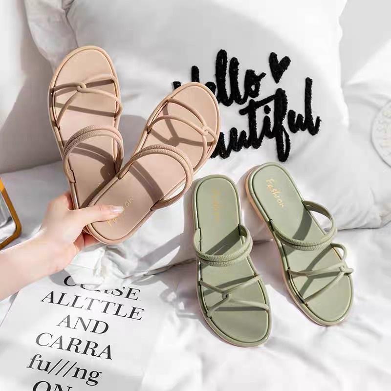 YY READY STOCK Women's Sandal Kasut perempuan Slipar Wanita - TikTok ...