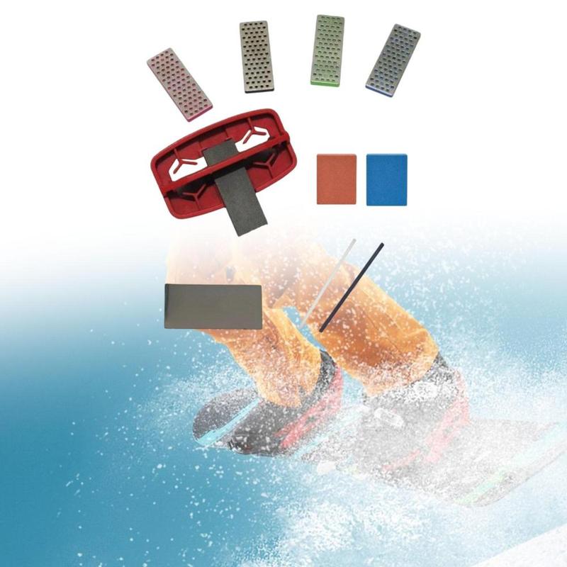 Kit penalaan serong tepi ski papan salji, fail berlian, aksesori ...