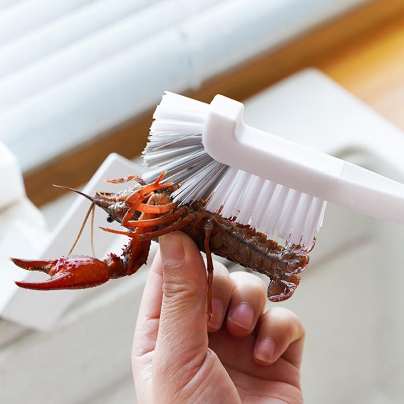 Clean Narrow Brush Long Handle Fish Tank Milk Bottle Cap Glass - TikTok ...