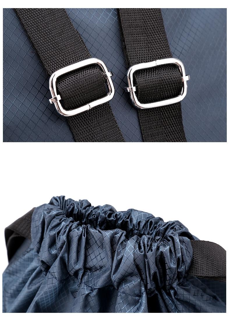 Beg Belakang Sukan Simple Outdoor Double Shoulder Rucksack Simple Solid ...