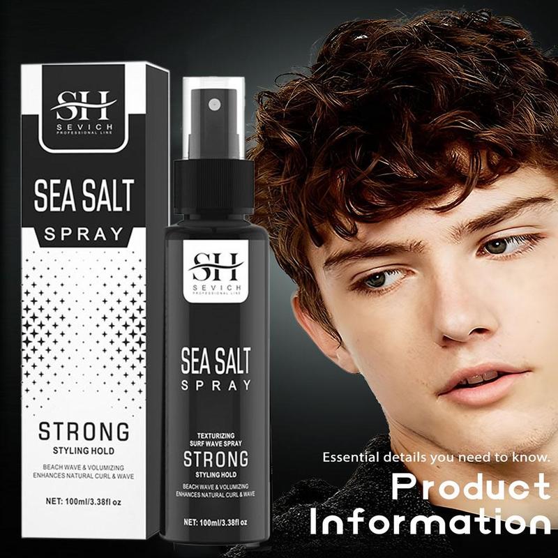 Sea Salt Spray Hairspray Adds Volume To Hair Texture Non-greasy ...