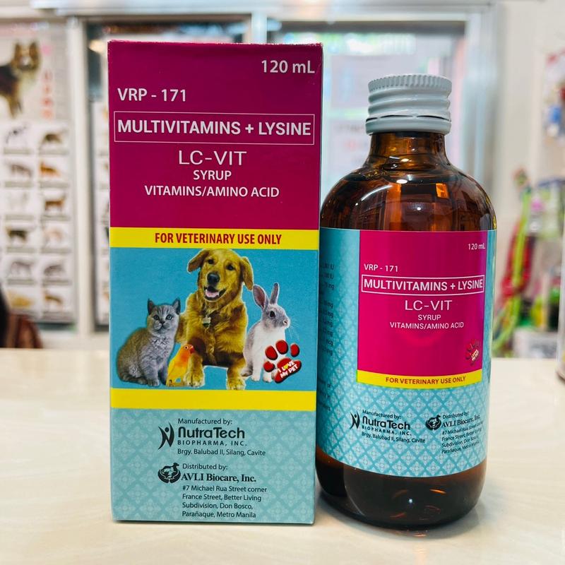 LC-Vit Multivitamins Syrup for Dogs and Cats 120ml - TikTok Shop ...